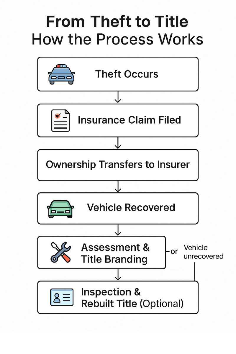 Theft Recovery Title: What It Means for Salvage or Stolen Vehicles