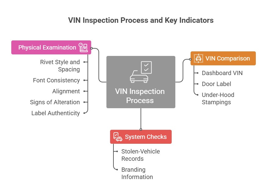 VIN Swap Checklist: How to Spot VIN Tampering